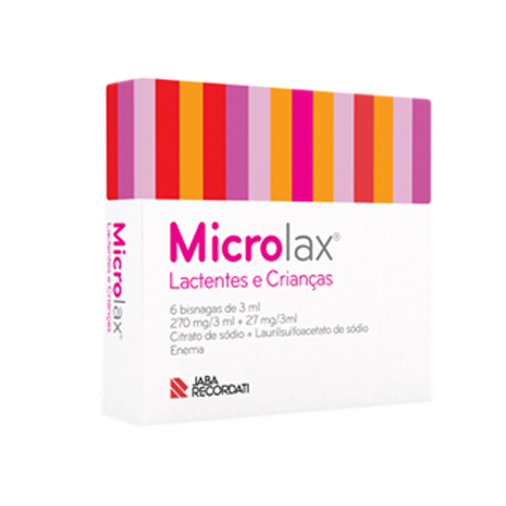 MICROLAX Lactentes e Crianças Solução Rectal - 6 Bisnasgas | Farmácia ...