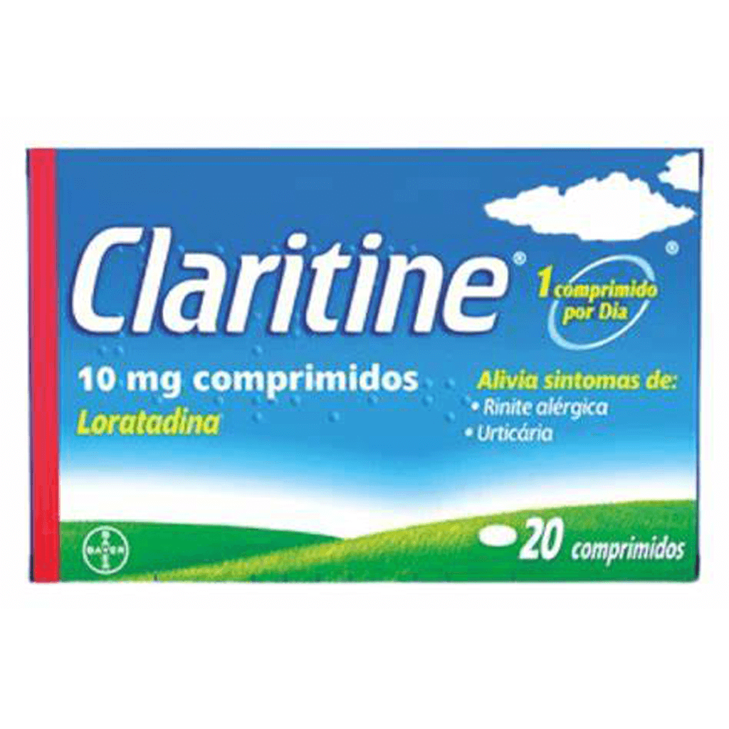 Claritine 10mg - 10 Comprimidos | Farmácia Camelo