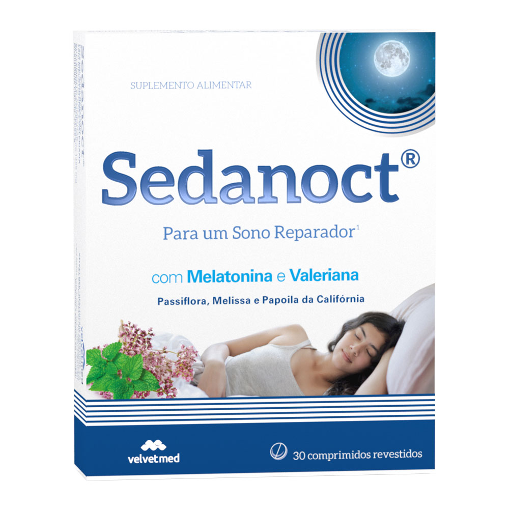 Sedanoct - 30 Comprimidos | Farmácia Camelo