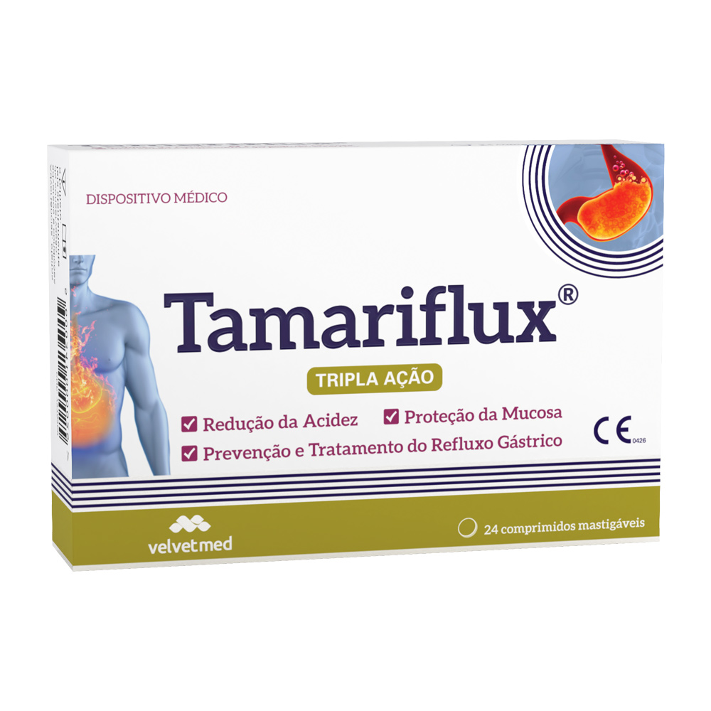 Tamariflux - 24 Comprimidos Mastigáveis | Farmácia Camelo