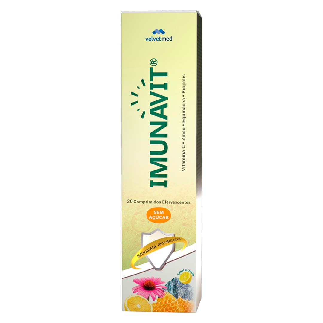 Imunavit - 20 Comprimidos Efervescentes | Farmácia Camelo